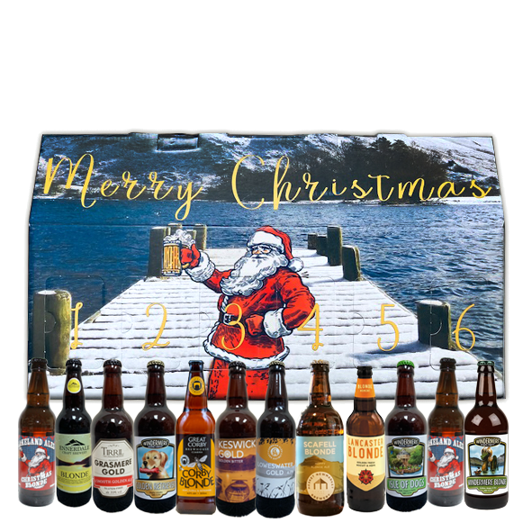 12 Blonde/Golden Beers from Lakeland Ales in Christmas Box – Lakeland ...